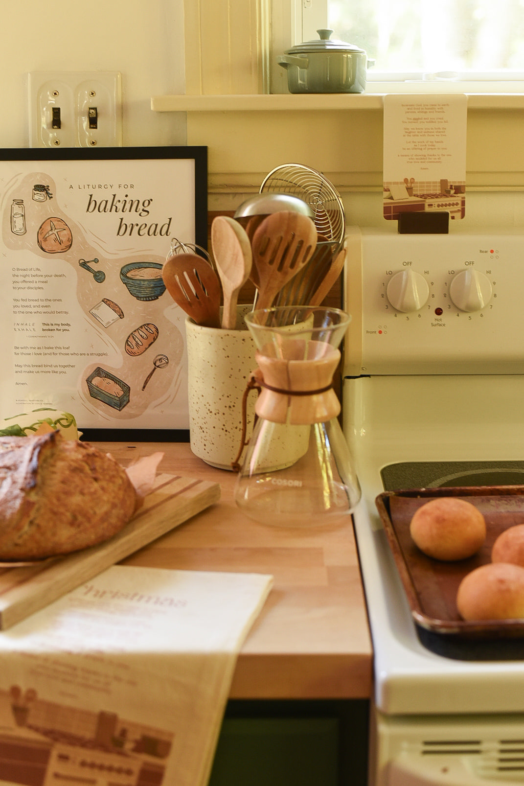 Edible Theology | Kitchen prayers for every season